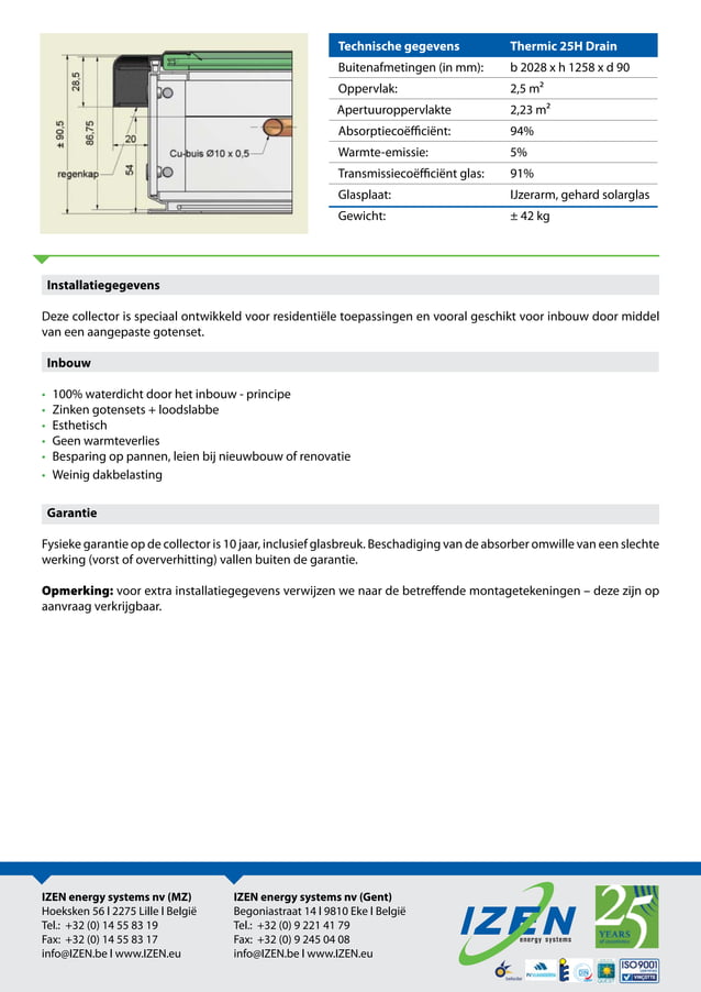 IZEN energy systems - Architectenmap 2013 | PDF