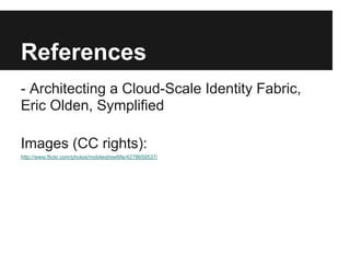 Architecting a cloud scale identity fabric | PDF