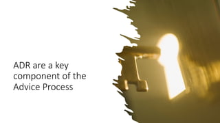 Architecting at Scale with the Advice Process | PDF