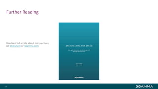 Architecting for speed - how agile innovators accelerate growth through ...