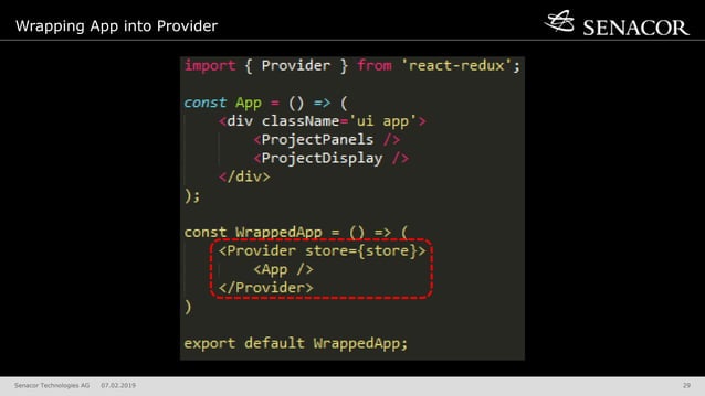 Architecting presentational and container components in React apps using Redux | PPTX
