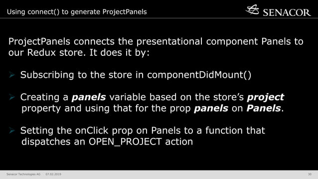 Architecting presentational and container components in React apps using Redux | PPTX