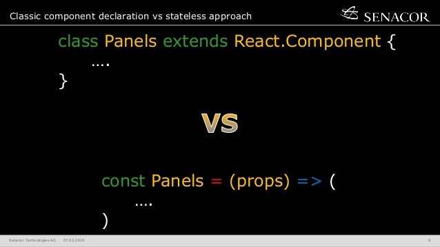 Architecting presentational and container components in React apps us…