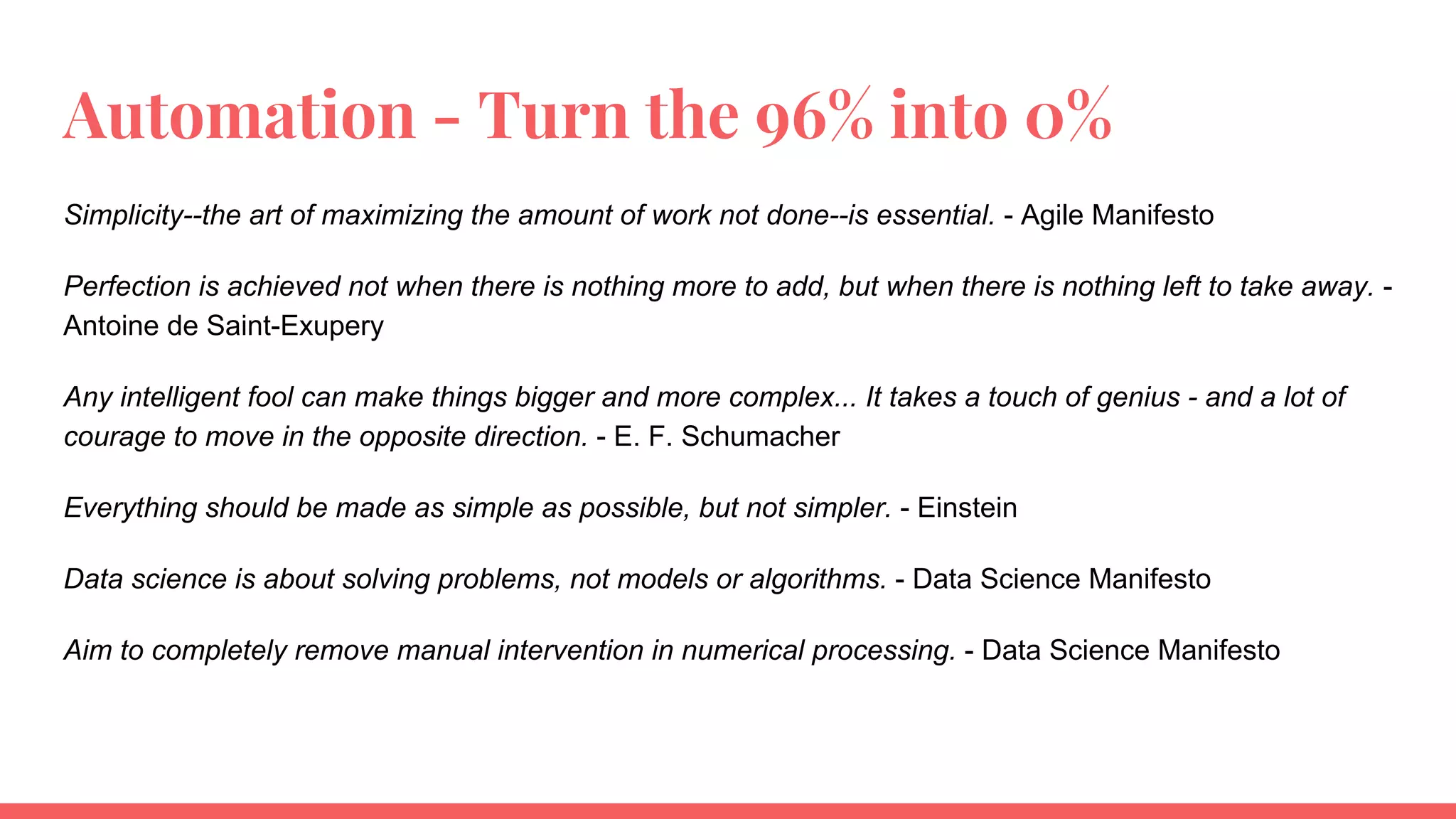 Architecting And Productionising Data Science Applications At Scale Ppt