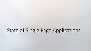 Architecting Single Page Applications | PPT