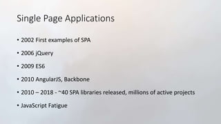 Architecting Single Page Applications | PPT