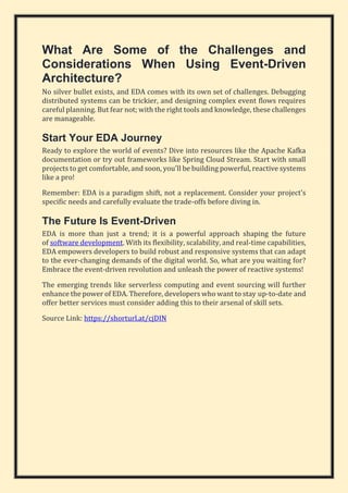 Architecting the Future - Event-Driven Paradigms in Software ...