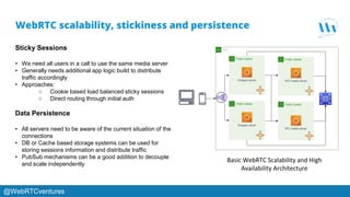 Architecting your WebRTC application for scalability, Arin Sime | PPT