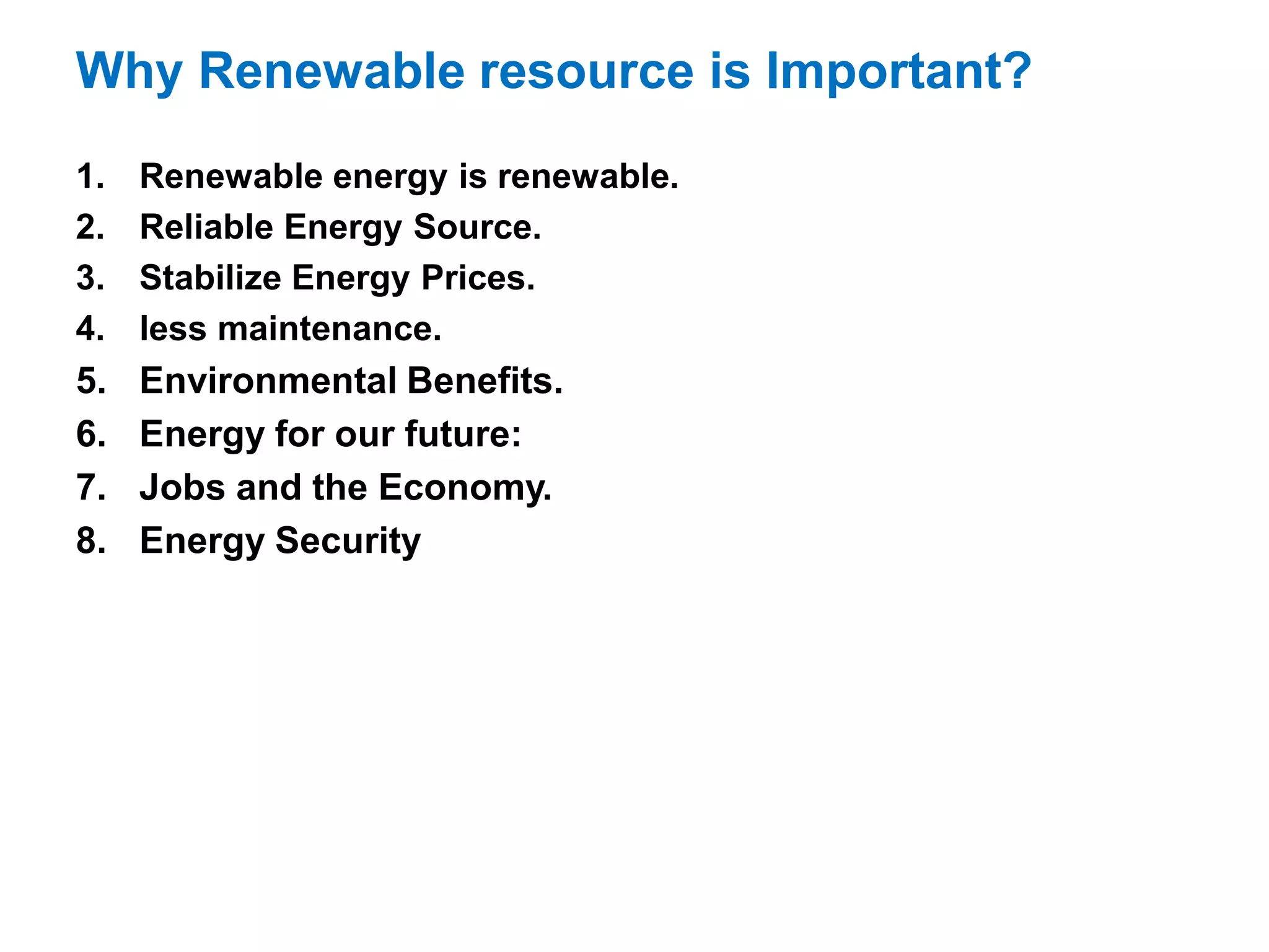 Renewable Resources | PPT