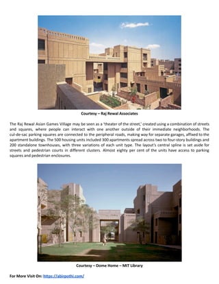 Architect Raj Rewal Projects : Solving Modern Issues with Ancient ...