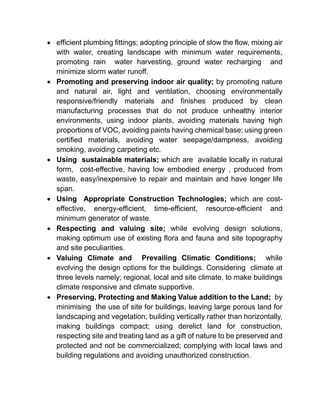 Role and Relevance of Architects and architecture in Sustainability | DOCX