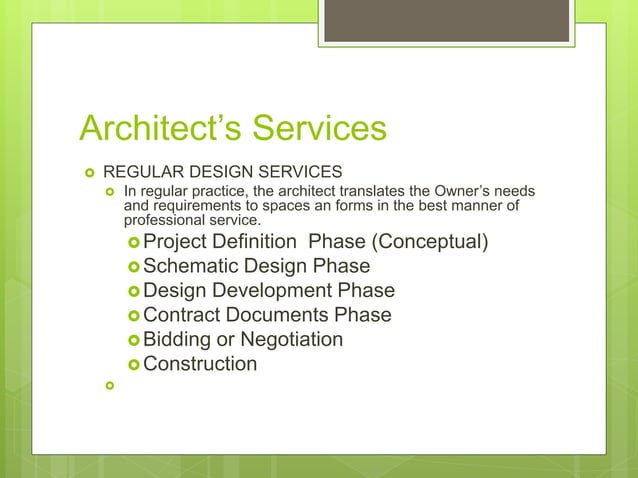 architect_s-services-fees.pptx | Construction Industry | Industries