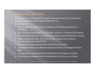 Architects act | PDF