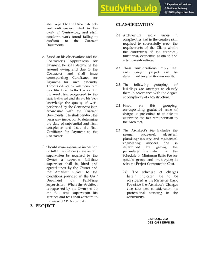 ARCHITECTS CODE OF ETHICS | PDF