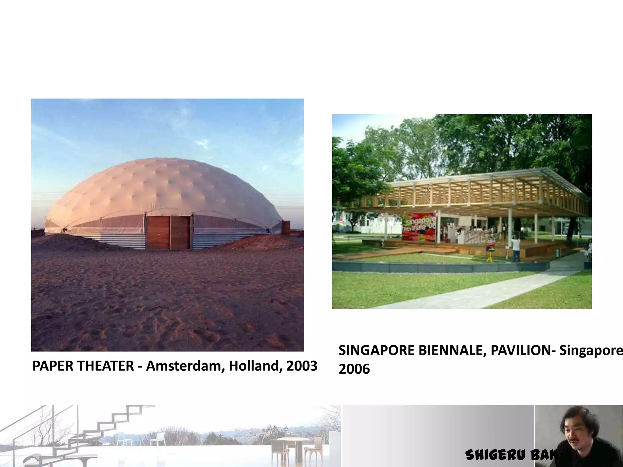Architect shigeru ban | PPTX