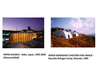 Architect shigeru ban | PPTX