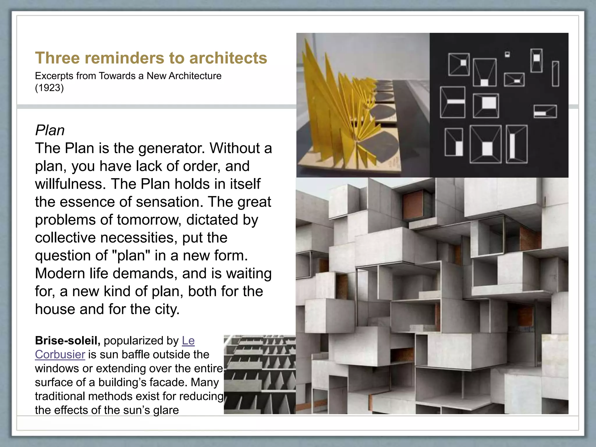 Architect's philosophy | PPTX