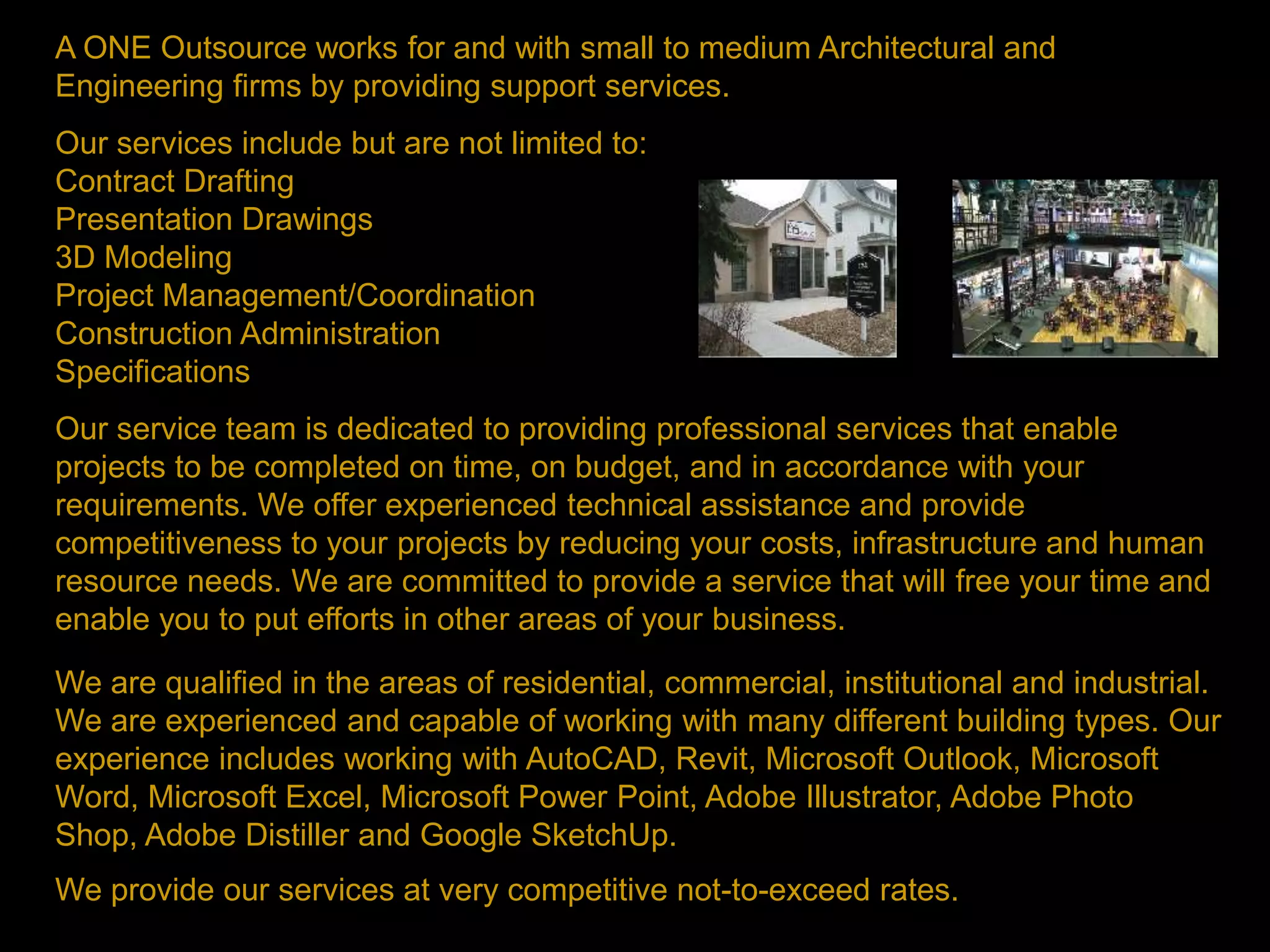 A ONE Outsource LLC | PPT