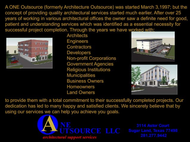A ONE Outsource LLC | PPT
