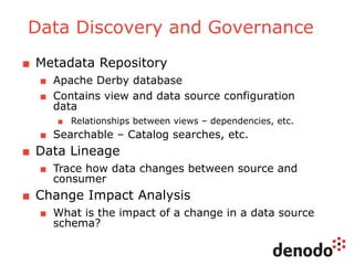 Denodo Data Virtualization Platform: Overview (session 1 from Architect ...