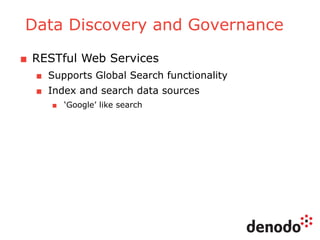 Denodo Data Virtualization Platform: Overview (session 1 from Architect to Architect webinar ...