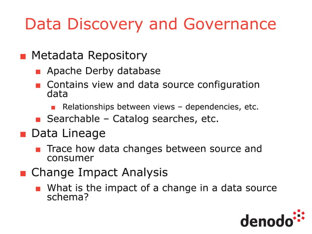 Denodo Data Virtualization Platform: Overview (session 1 from Architect ...