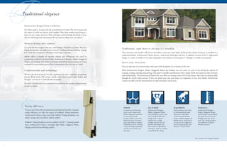 Alside Architectural classics | PDF | Woodworking | Arts and Crafts