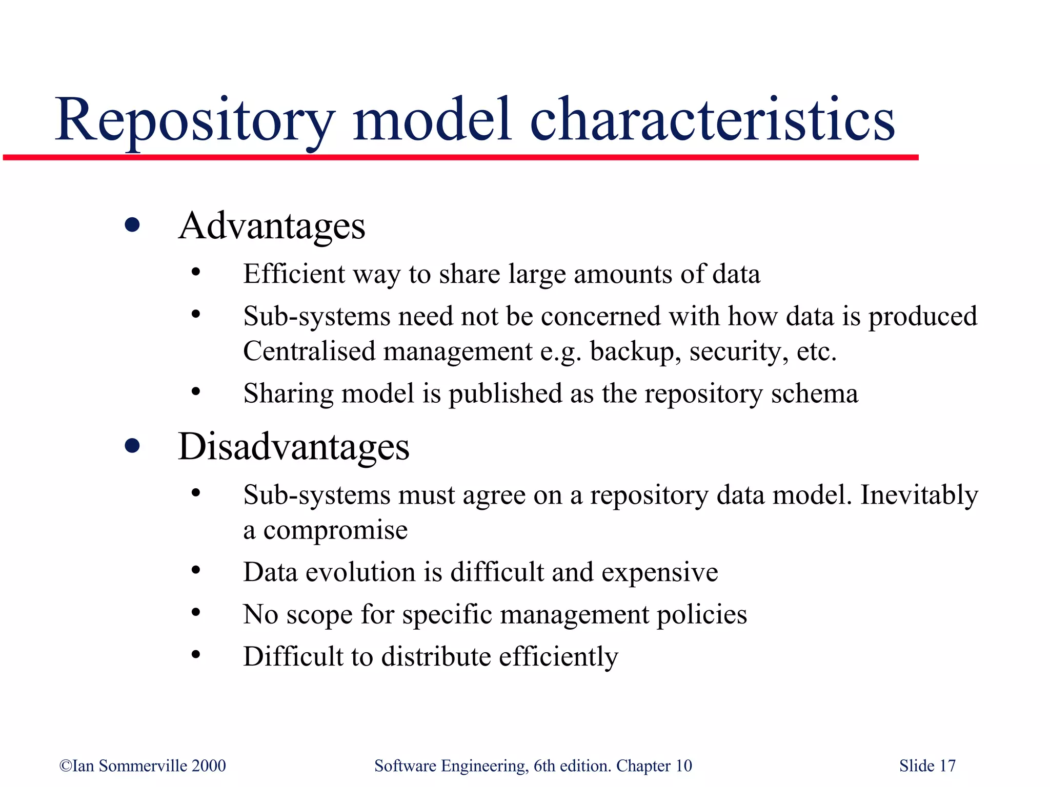 Architectural Design in Software Engineering SE10 | PPT