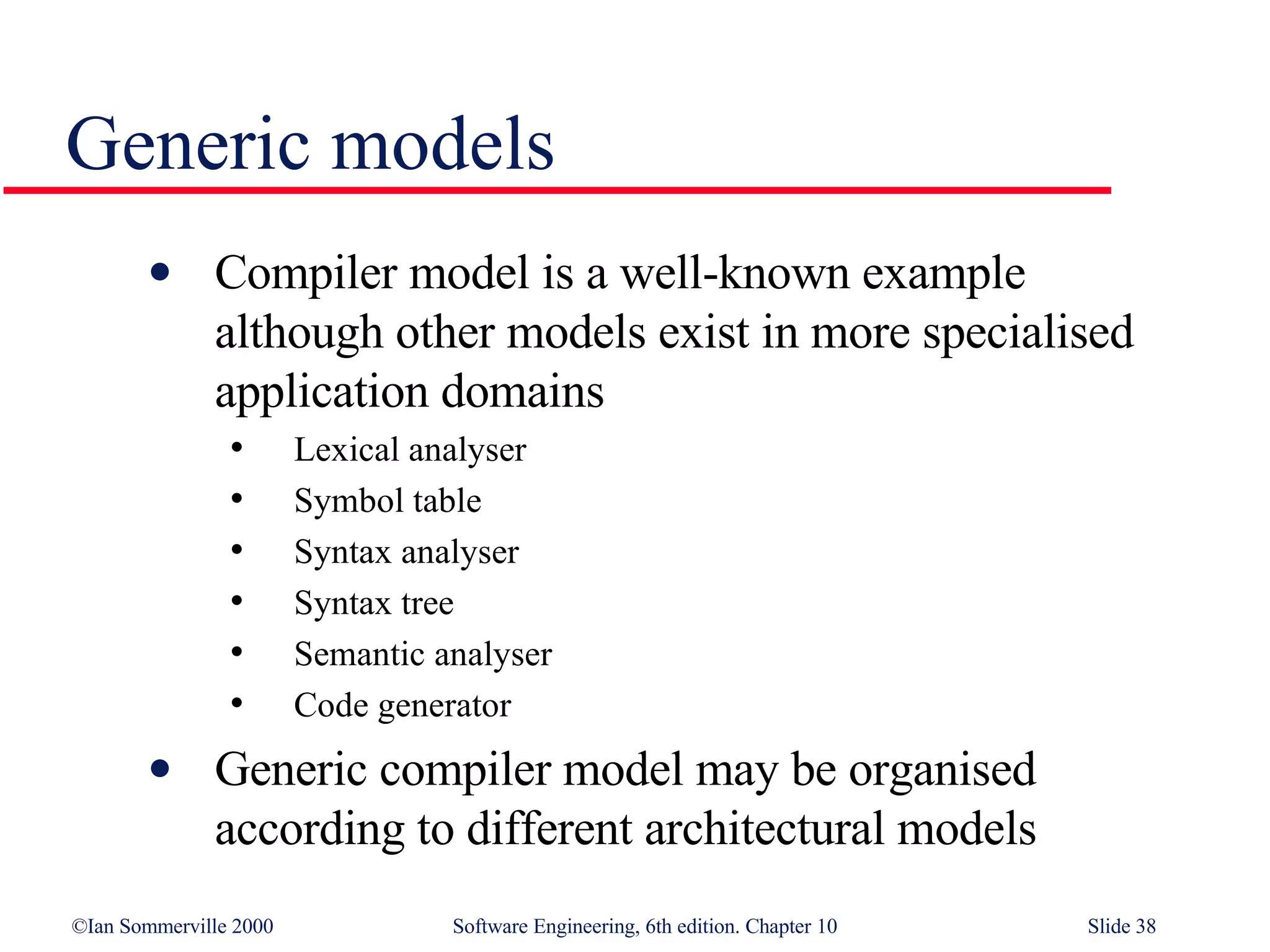 Architectural Design in Software Engineering SE10 | PPT