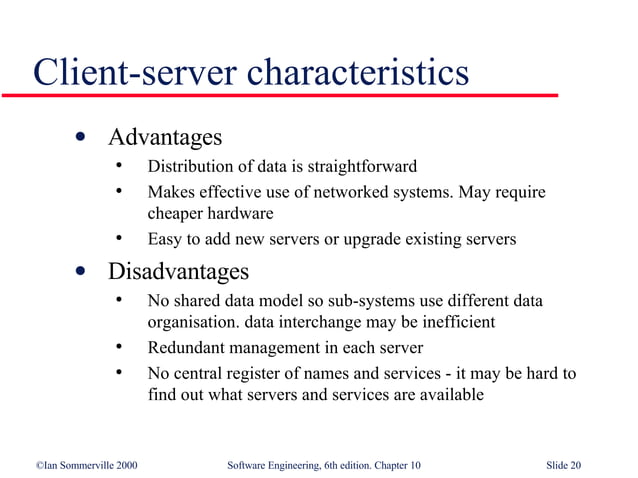 Architectural Design in Software Engineering SE10 | PPT | Programming Languages | Computing