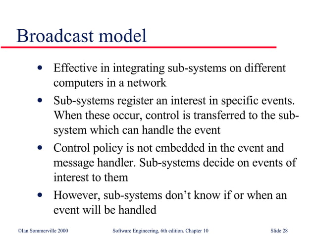 Architectural Design in Software Engineering SE10 | PPT | Programming Languages | Computing