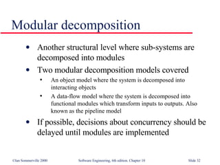 Architectural Design in Software Engineering SE10 | PPT