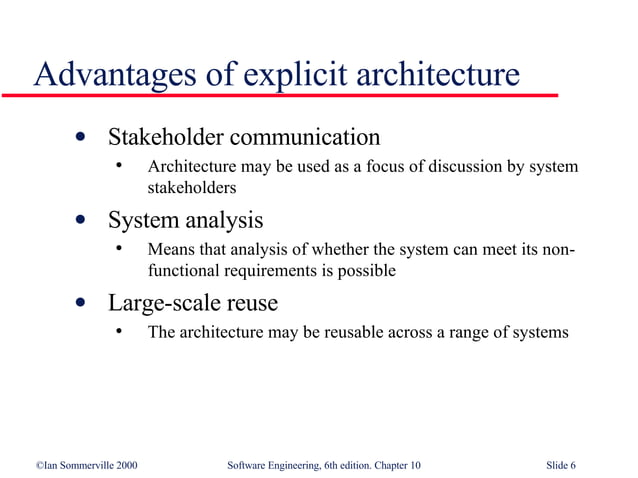 Architectural Design in Software Engineering SE10 | PPT | Programming Languages | Computing