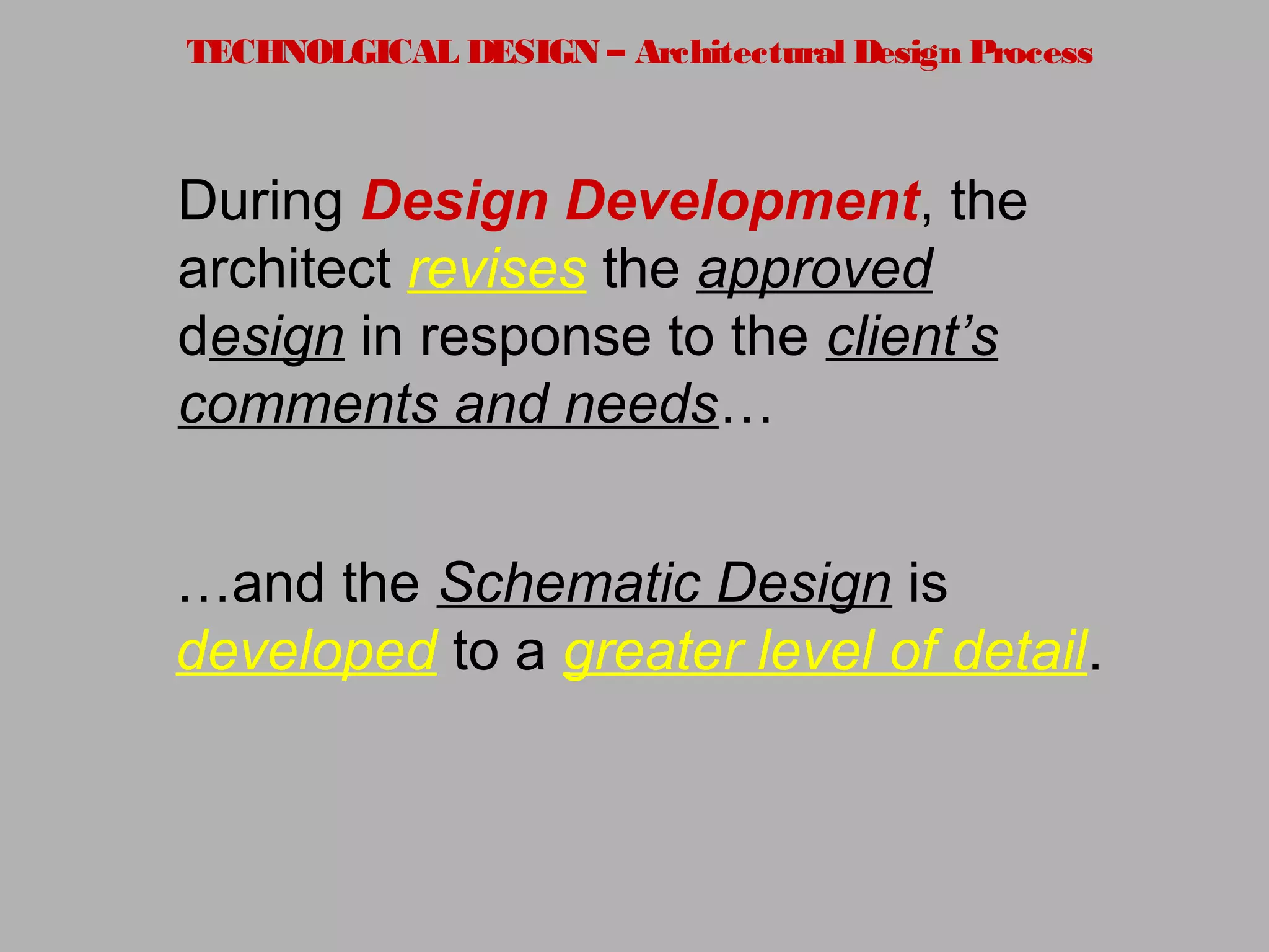 Architectural design-process | PPT