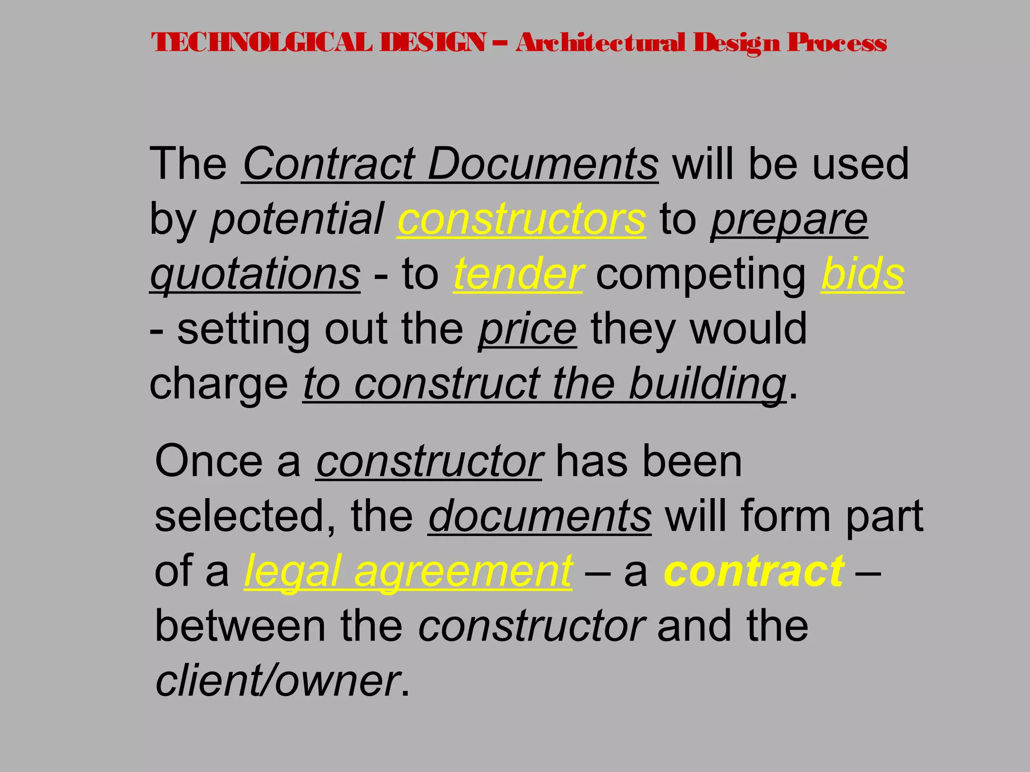 Architectural design-process | PPT