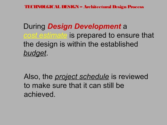 Architectural design-process | PPT