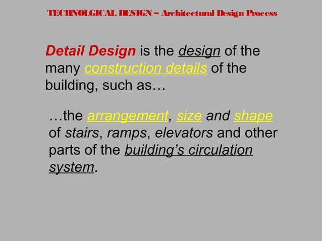 Architectural design-process | PPT