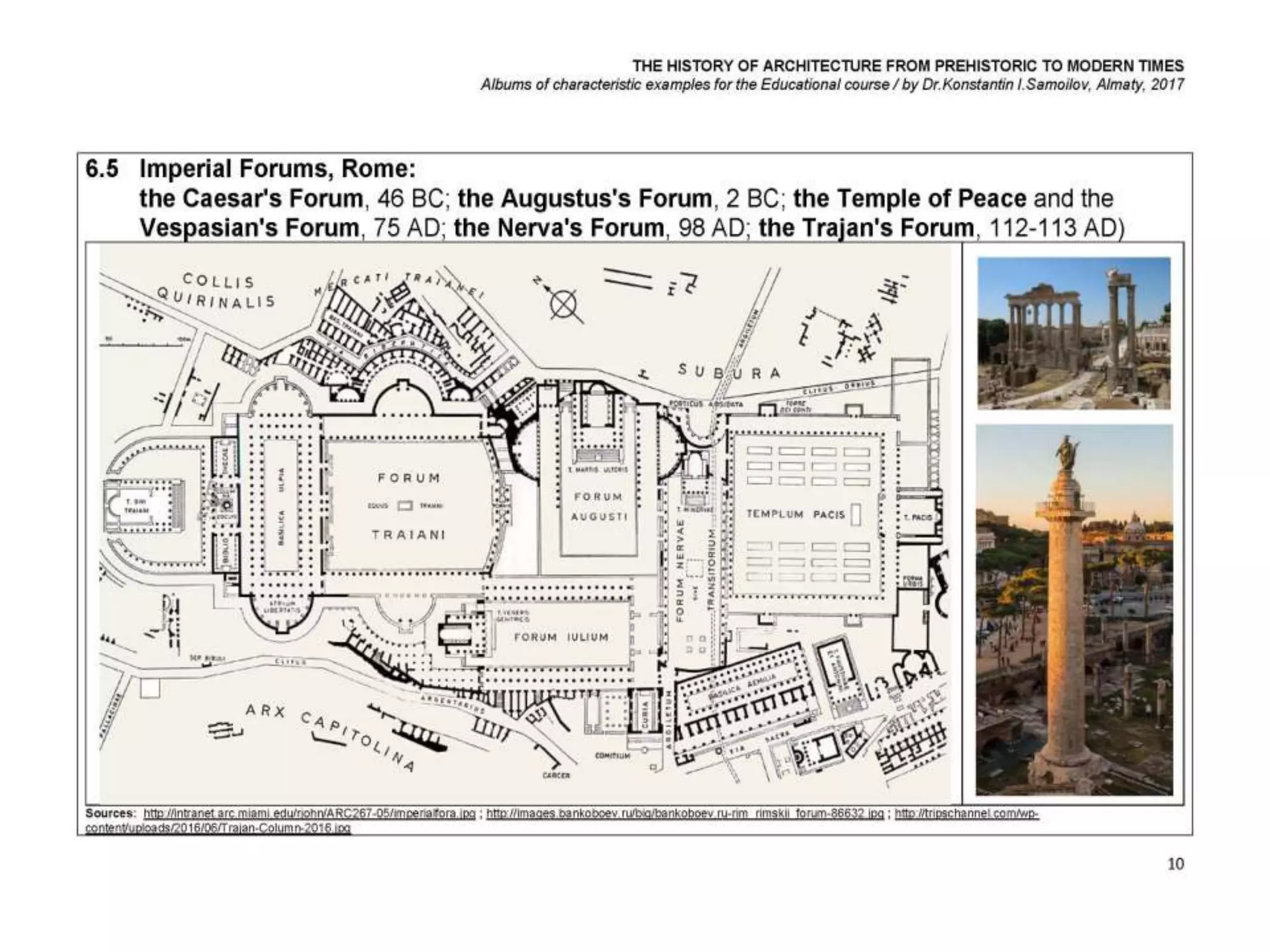 THE ANCIENT ROMAN ARCHITECTURE / The history of Architecture from ...