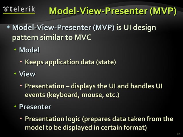 Architectural Patterns And Software Architectures Client Server Multi