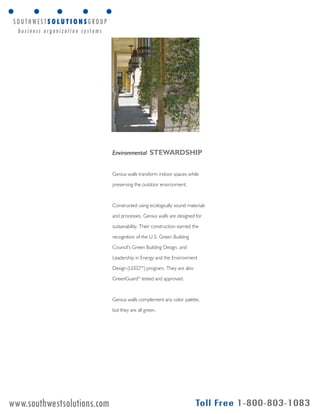 Genius Architectural Walls Overview | PDF