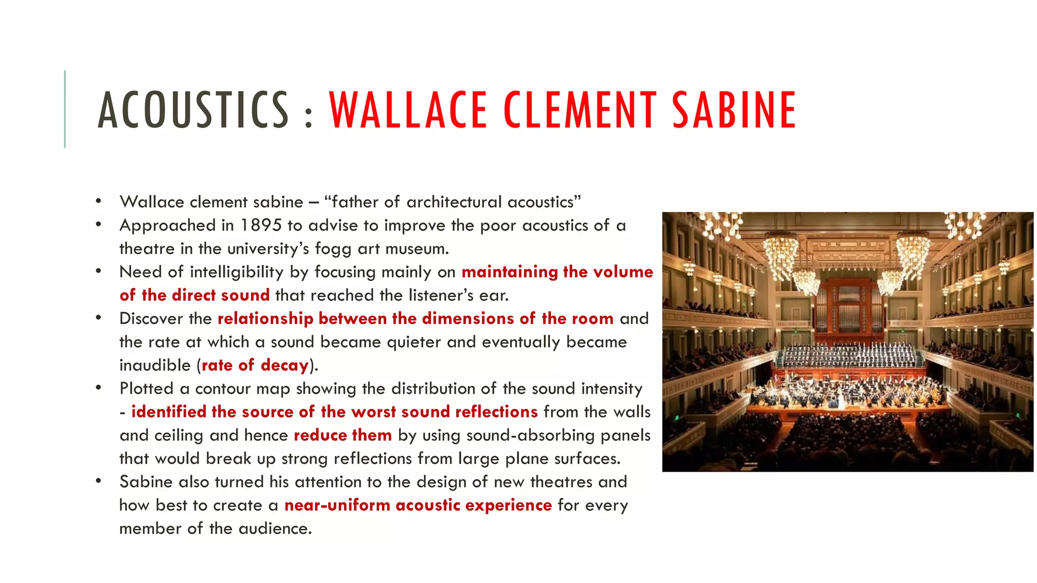 Architectural acoustics | PDF