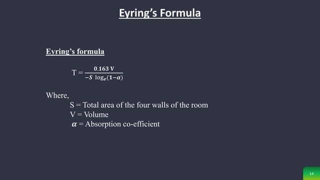 Architectural Acoustics | PPTX | Science