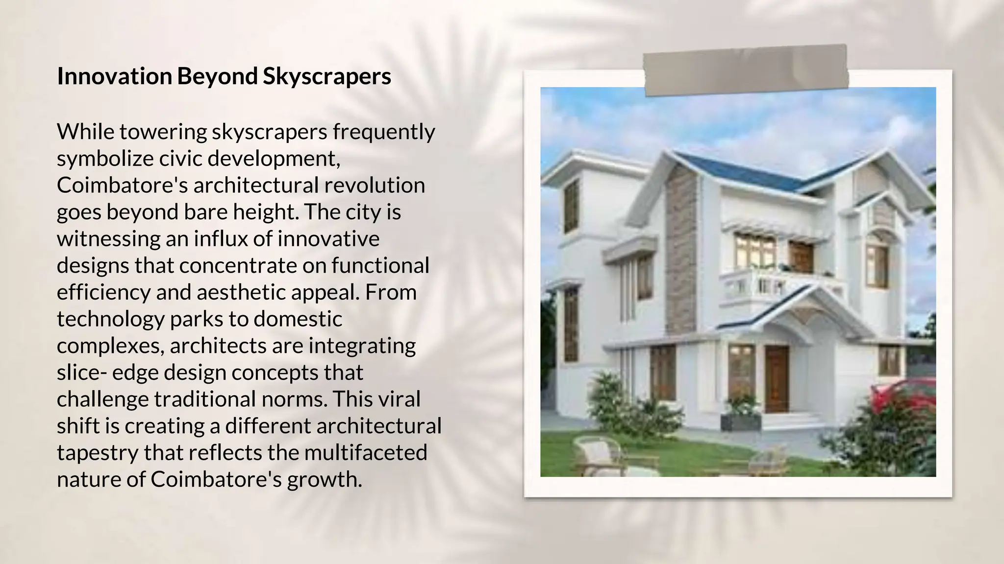 Architectural Alchemy in Coimbatore The Viral Revolution Transforming ...