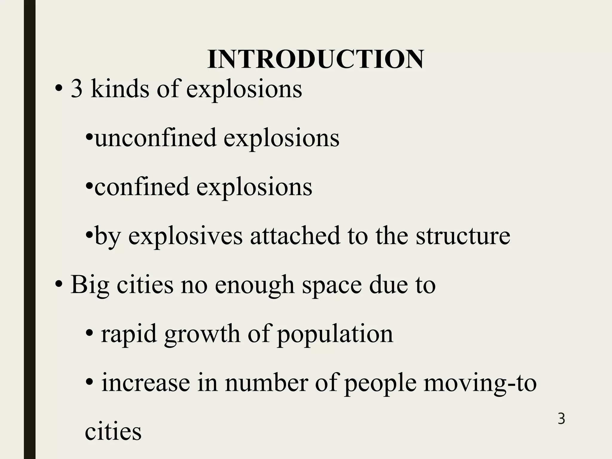 Architectural and structural design for blast resistant buildings | PPTX