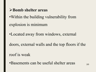 Architectural and structural design for blast resistant buildings ...