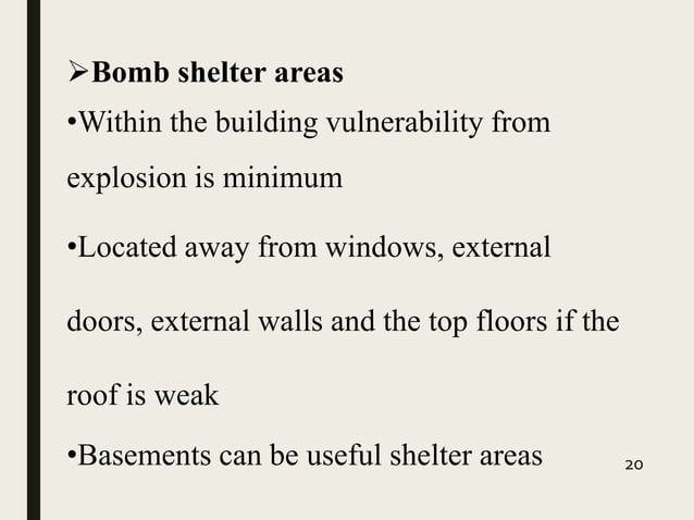 Architectural and structural design for blast resistant buildings ...