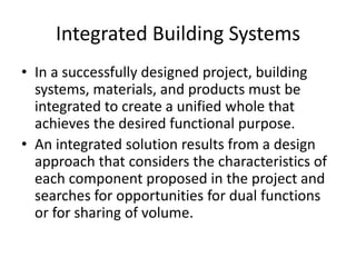 Architectural and Technical Detailing - Building Systems Integration | PDF