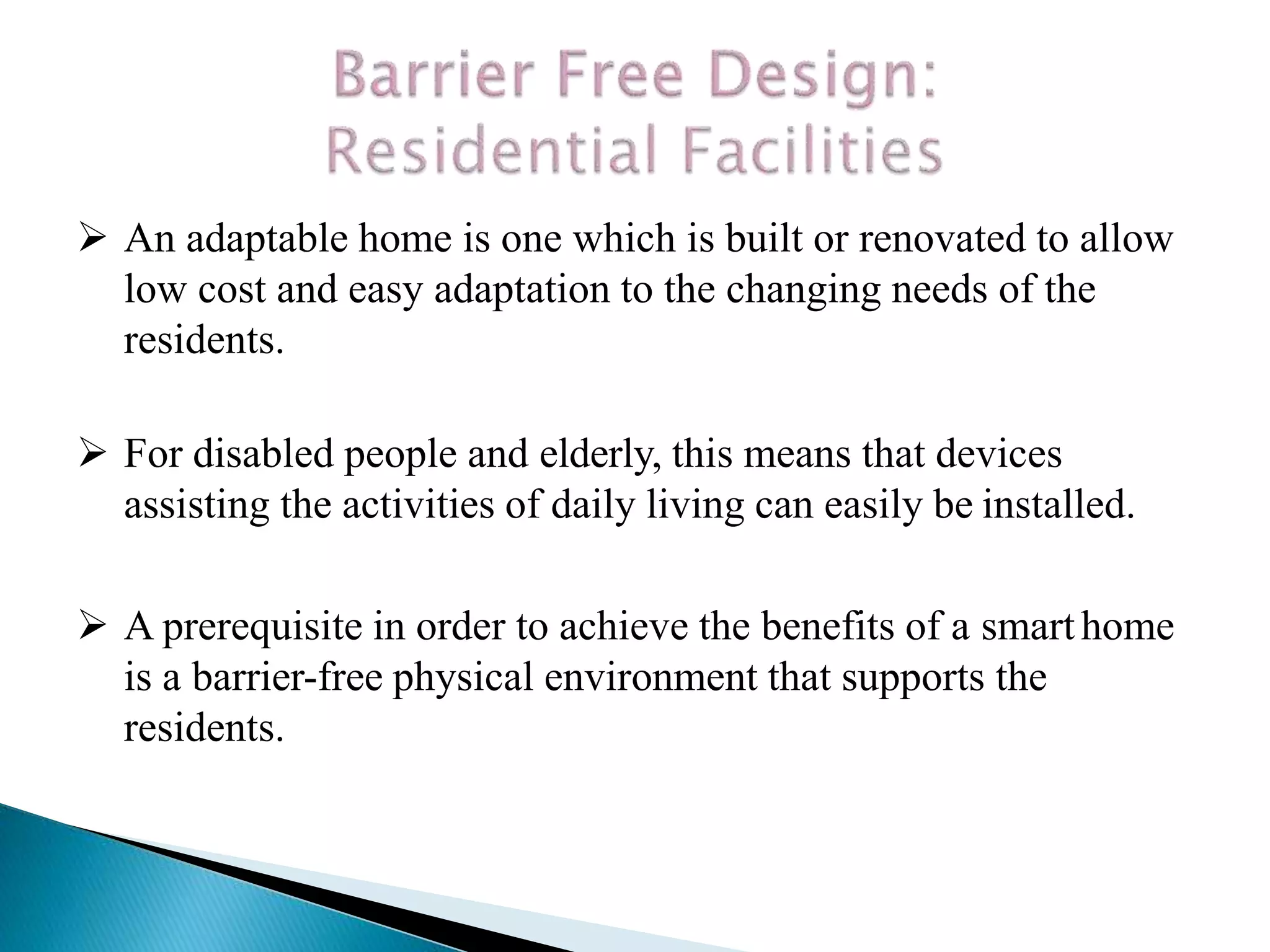 Architectural barrier for Disabled people | PPTX