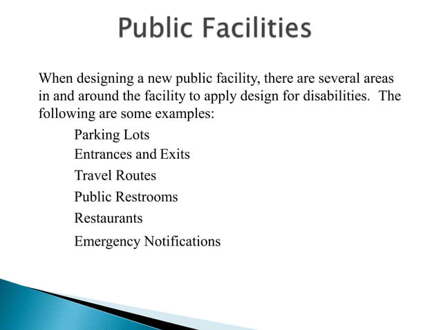 Architectural barrier for Disabled people | PPTX | Bath and Shower ...