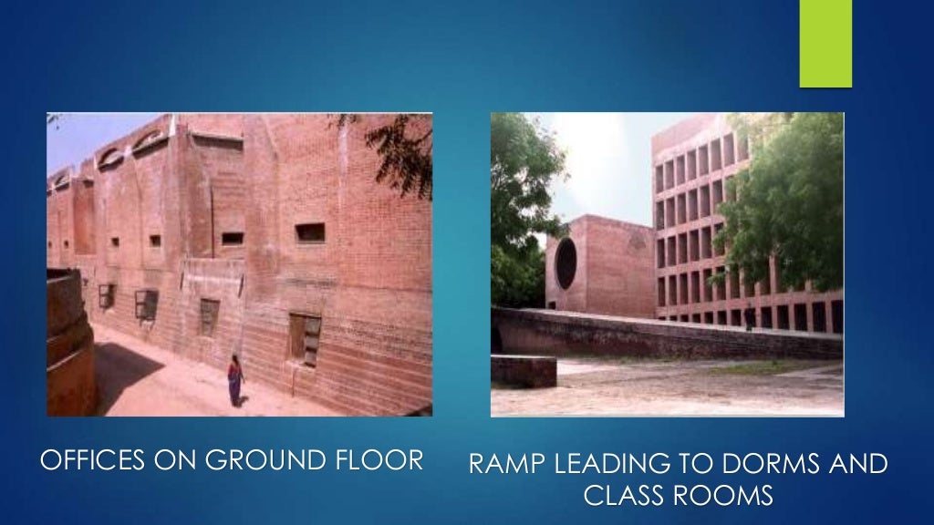 Architectural case study of IIM ahemdabad by louis i khan Architectural case study of IIM ahemdabad by louis i khan